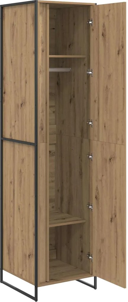 Skříň Umělecký dub 50 x 50 x 200 cm Kompozitní dřevo 3403021