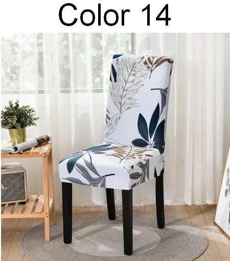 Různé elastické potahy na jídelní židle Varianta: Color 14