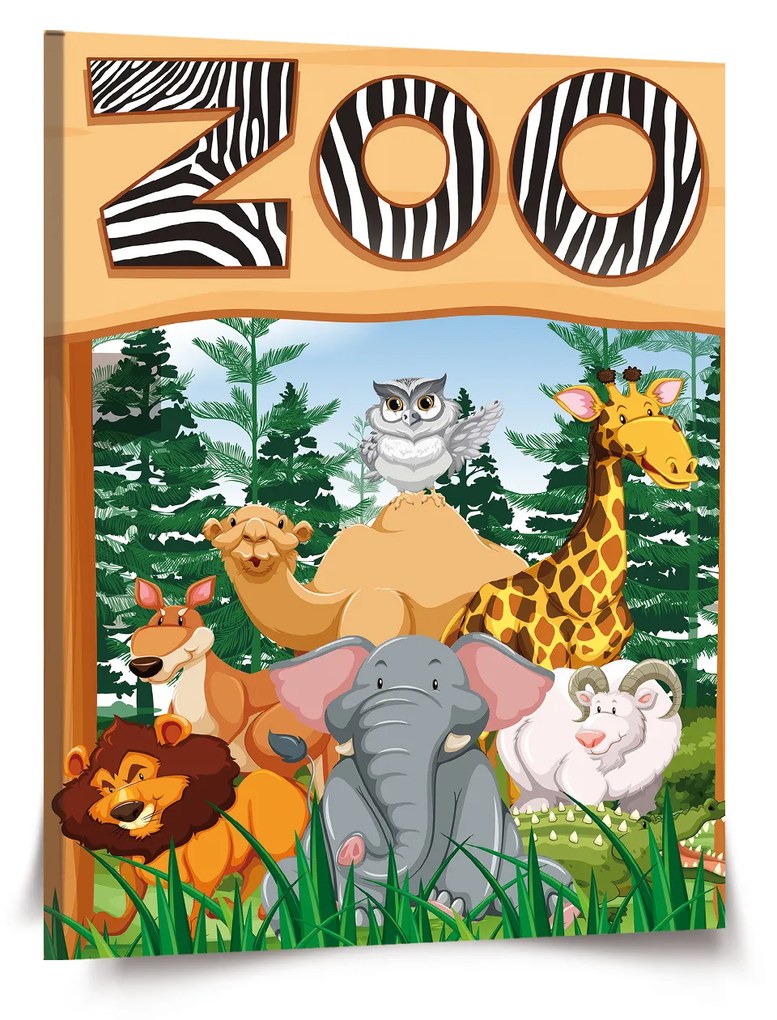 Obraz SABLIO - Zoo 60x40 cm