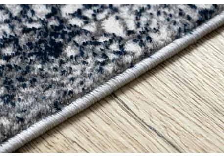 Moderní koberec DE LUXE 528 Abstrakce Strukturální krém / tmavě mod velikost 120x170 cm | krásné koberce cz