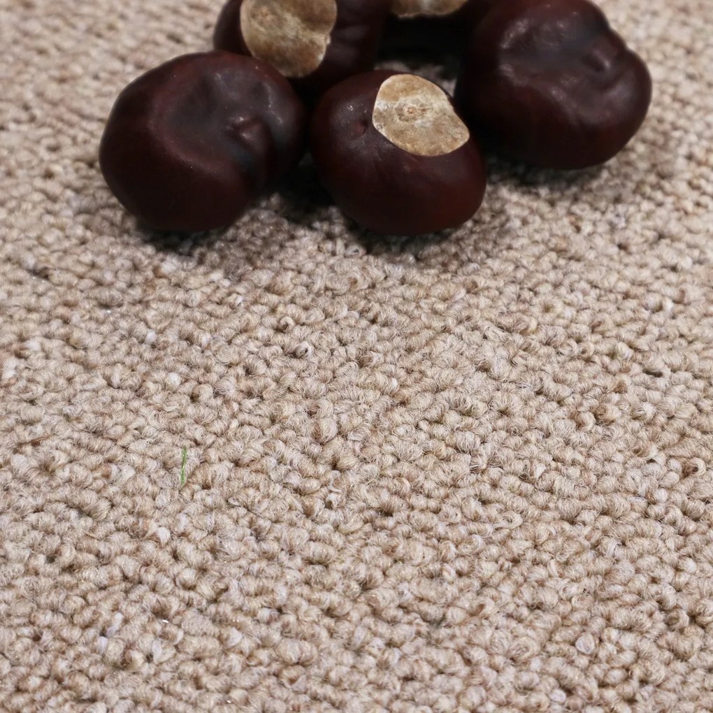 Condor Carpets, Metrážový koberec Rambo-Bet 71, na míru, šíře 4m,5m, béžová, filc, kuchyně