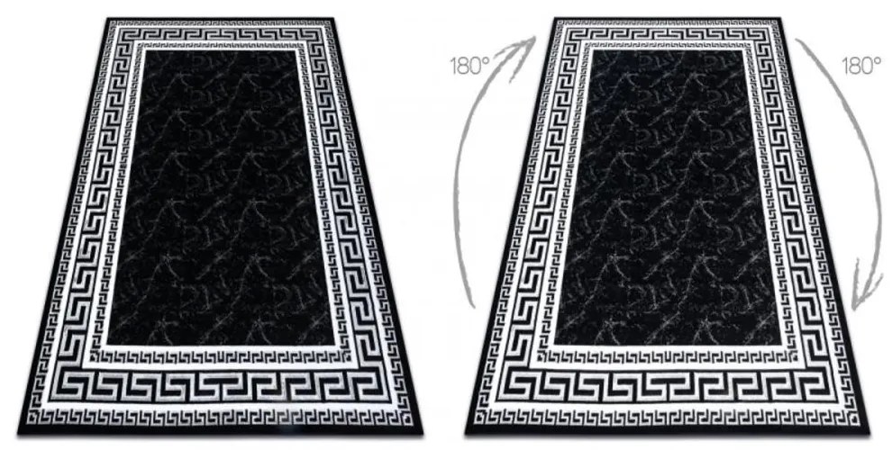 Kusový koberec Rasmus černý 60x300cm