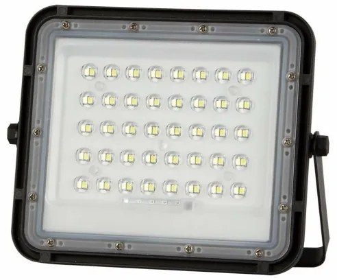 LED Venkovní solární reflektor LED/10W/3,2V IP65 4000K černá + DO