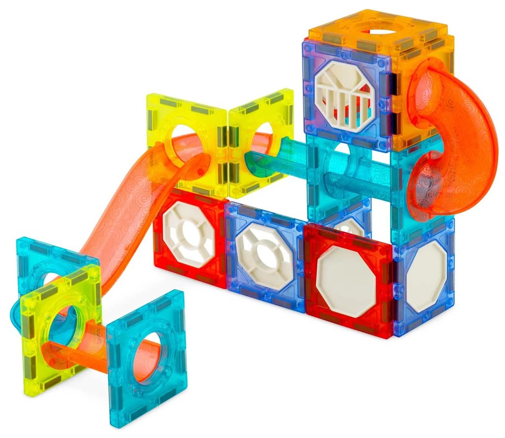 Magnetické cihly s osvětlením RK-763 Ricokids
