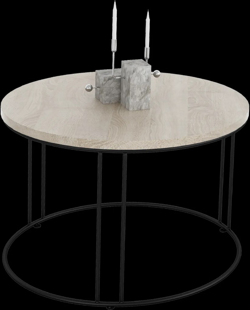 ADRK Furniture Konferenční stolek NOEL CT-NOE-B-S