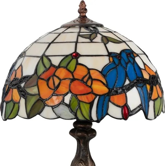 BRILAGI - Tiffany vitrážová stolní lampa JUNGLE 1xE27/60W/230V