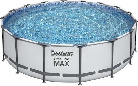 Výrobce: Bestway Bazén Bestway Steel Pro MAX, 5612Z, filtr, pumpa, žebřík, prostěradlo, 4,88x1,22 m 8050267
