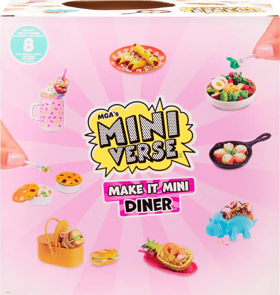 Sinsay - Kulička překvapení Miniverse Make It Mini Foods Diner – série 4 - vícebarevná