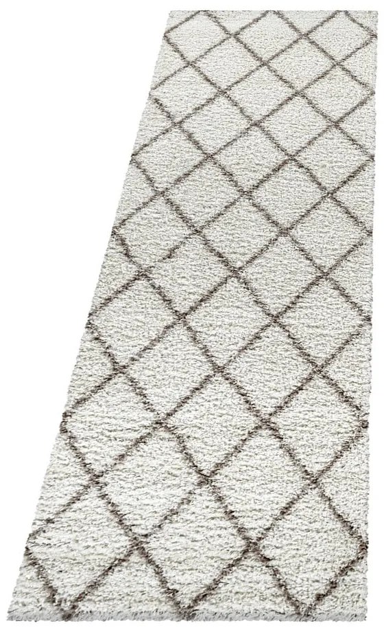 Krémový běhoun 80x250 cm Alvor – Ayyildiz Carpets