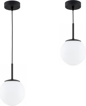 Brilagi - Lustr na lanku MILO 1xE27/60W/230V černá