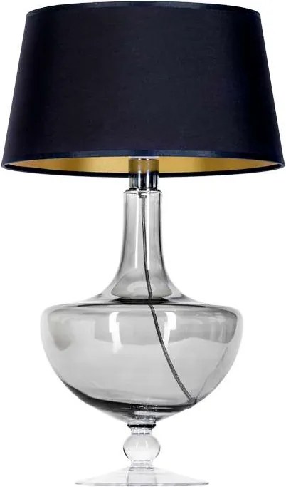 Stolní lampa Oxford Transparent Black L048311503