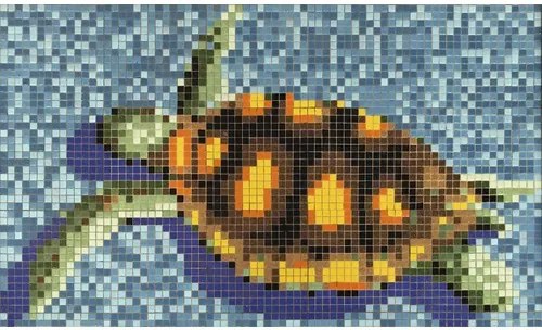 Mozaikový obraz želva GM K35P 95x160 cm