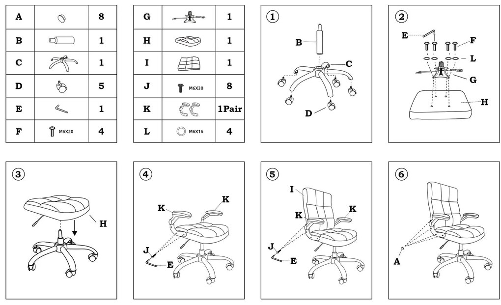 Kancelářská židle London béžová