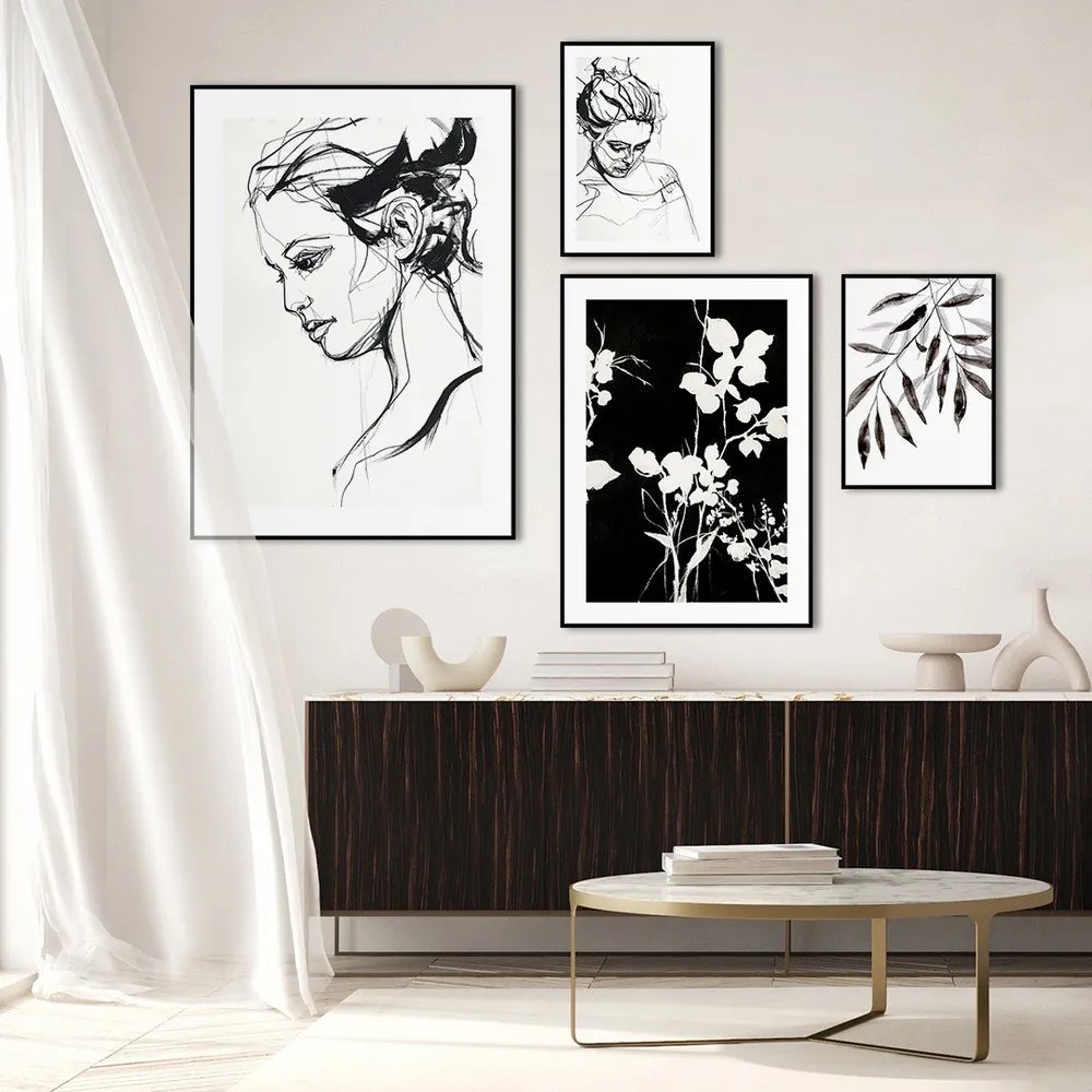 Obraz 30x40 cm Silhouette – Malerifabrikken