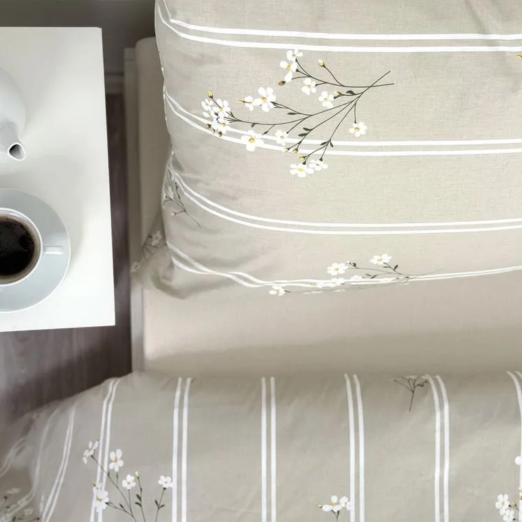Krepové ložní povlečení BIANCA jednolůžko