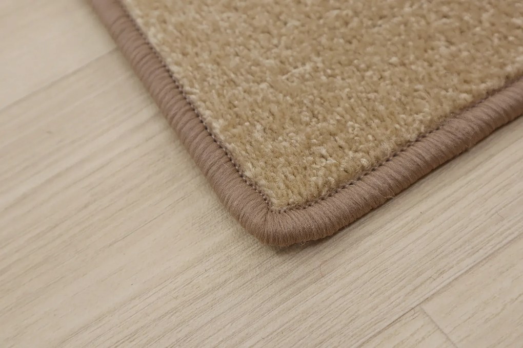 Vopi, Kusový koberec Eton béžový 70, 50x80, béžová, obývací pokoj