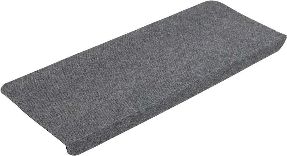 Samolepicí podložky na schody 30 ks šedé 65x24,5x3,5 cm 3365913