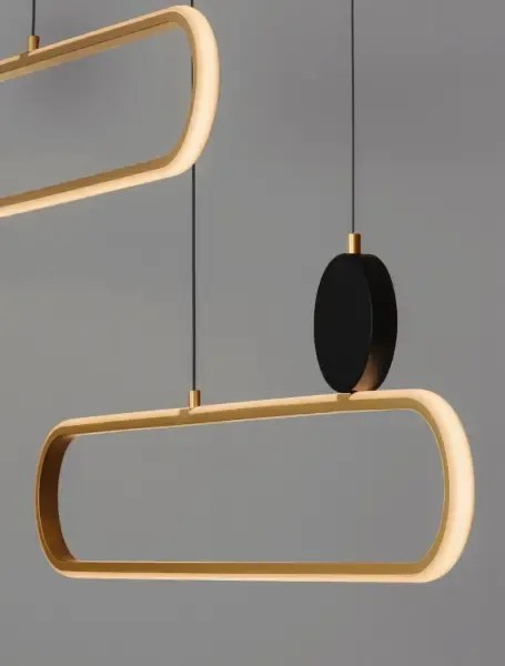 Designový lustr Liaise