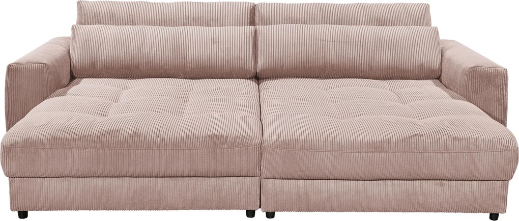 XXXLutz POHOVKA BIG SOFA, textil, kompozitní dřevo, světle růžová MID.YOU - Pohovky - 002220033612