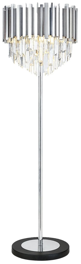 Toolight Toolight, podlahová lampa pro postavení 3xE14 APP1716-3F, chromová, OSW-04338