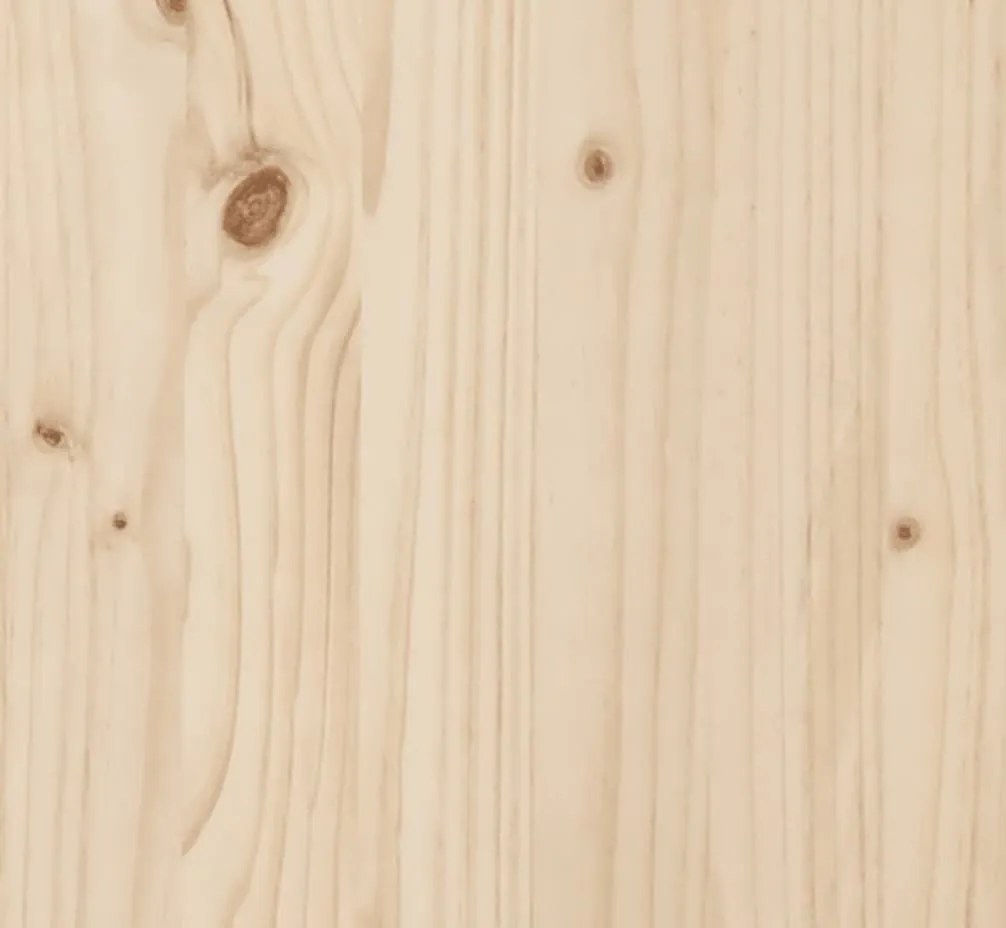 vidaXL Postel z palet 120 x 200 cm masivní borové dřevo [821389] Barva: medová hnědá