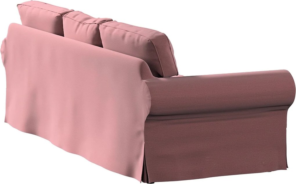 Potah na pohovku IKEA Ektorp 3-místná rozkládací, NOVÝ MODEL 2013 barva fialová látka sametová