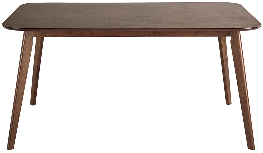 Jídelní stůl 150 x 90 cm tmavé dřevo EPHRATA Beliani