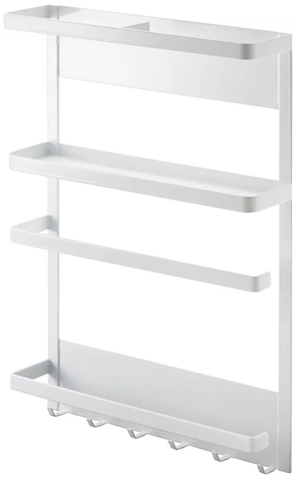 Velký magnetický držák YAMAZAKI Tower Magnetic Side Rack, white