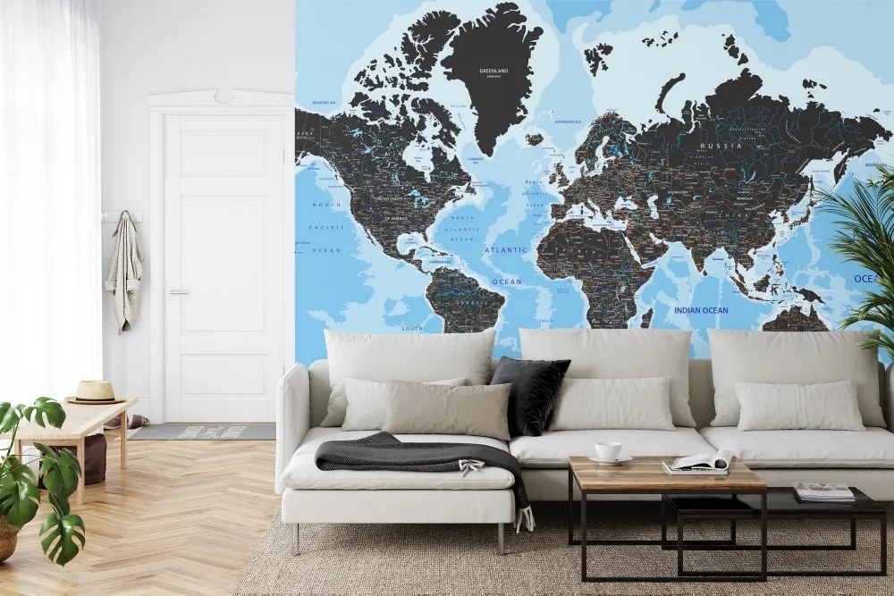 Fototapeta Mapa Světa Strukturální vinyl 135x90