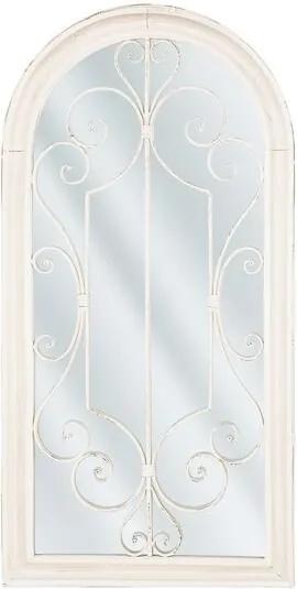 Nástěnné zrcadlo 50 x 98 cm, bílé CAMPEL