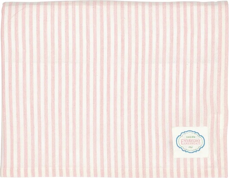 Ubrus Alice stripe pale pink 145 x 250 cm