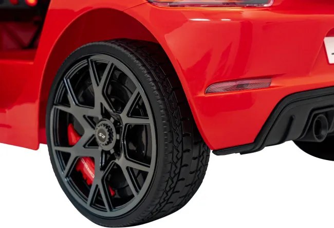 Elektrické autíčko Porsche Spyder RS 718 MP4 červené