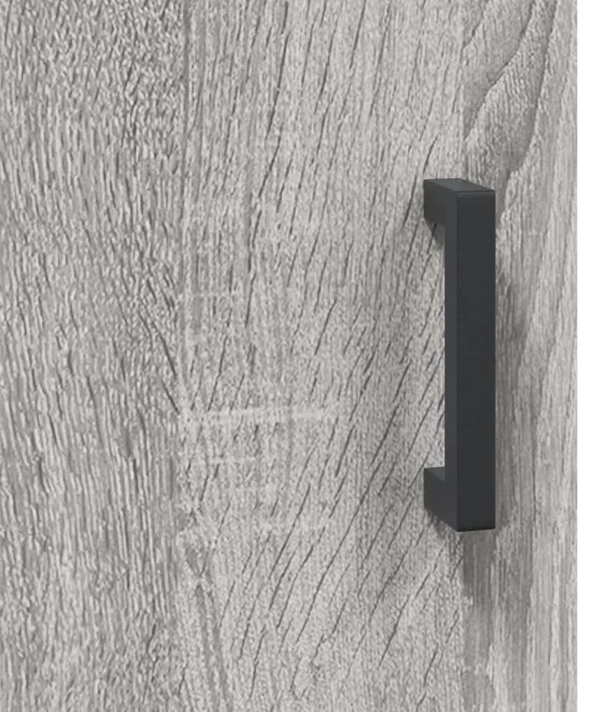 Skříň highboard šedá sonoma 34,5 x 34 x 180 cm kompozitní dřevo,  3198855