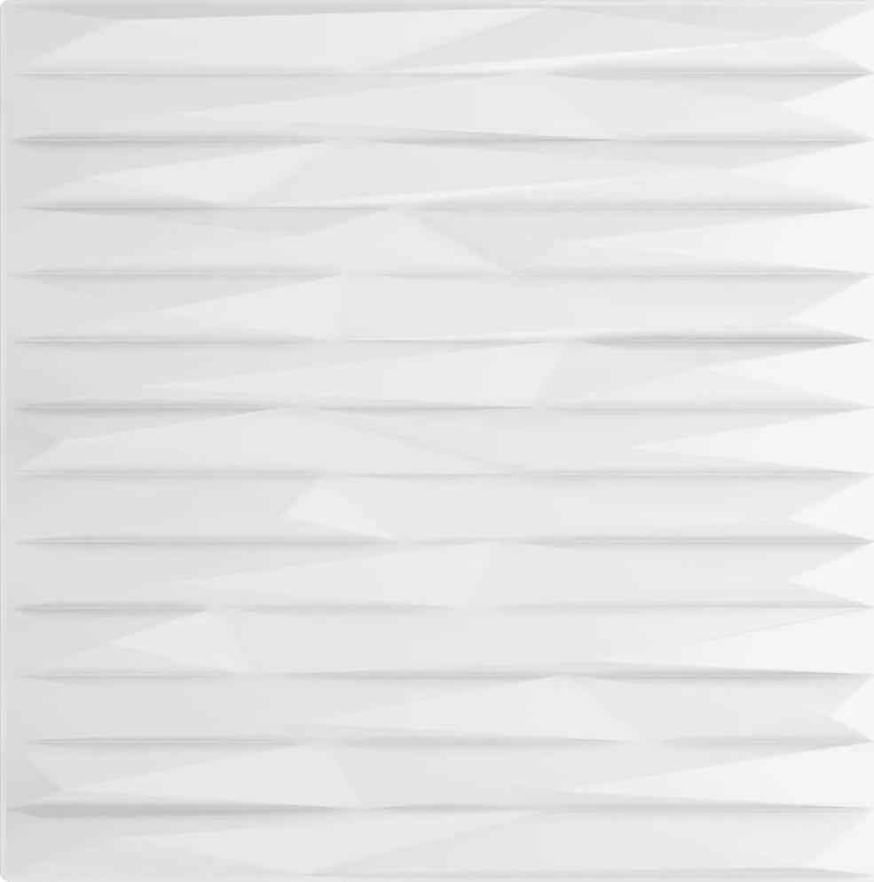 vidaXL Nástěnné panely 12 ks 50 x 50 cm XPS 3 m² ametyst [356937] Barva: Bílá hvězda