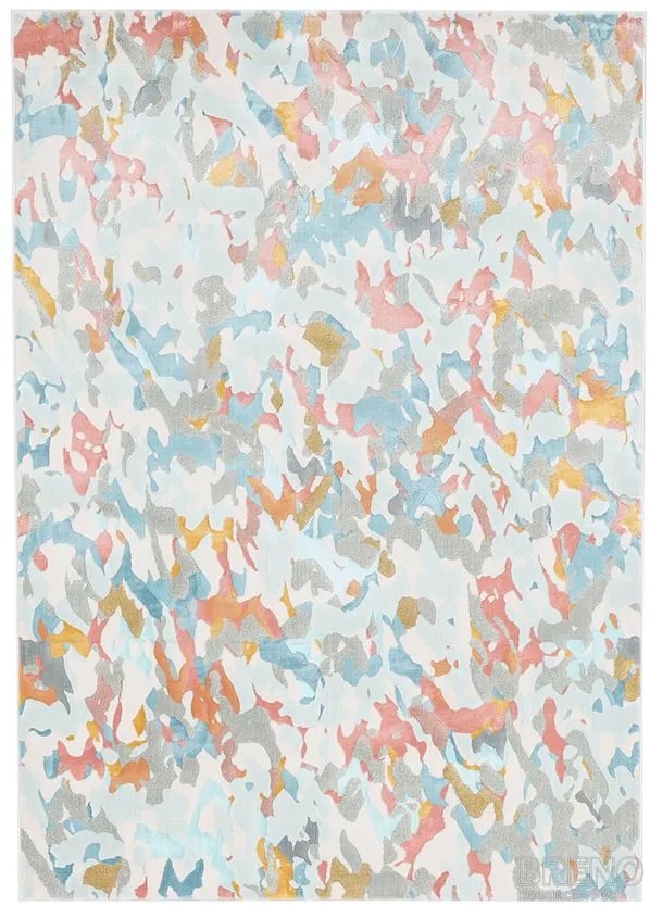 Breno Kusový koberec BLOOM 466 123, 135x200 cm, Vícebarevné