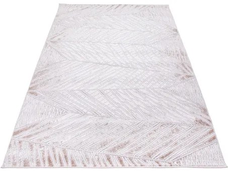 Koberec BUTIK 354 krémový / hnědý