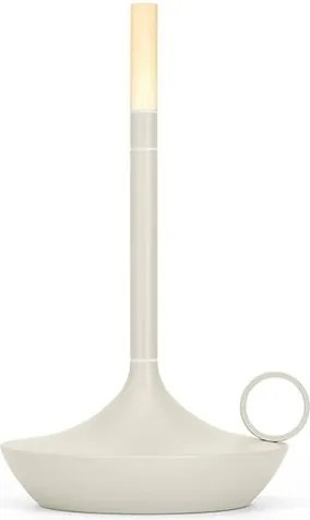 GRAY GP2046-MG Designová přenosná stolní lampa Wick S PRO světle šedá 120x165mm LED 1W 2600K IP65 - Graypants