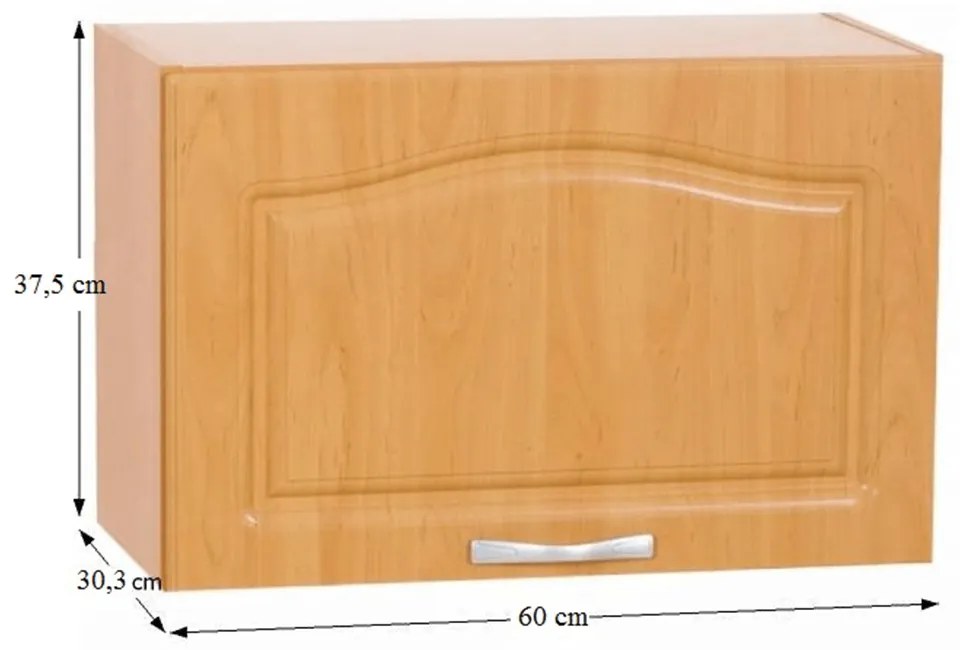 Horní kuchyňská skříňka nad digestoř Leite MDF klasik W600K. 788688