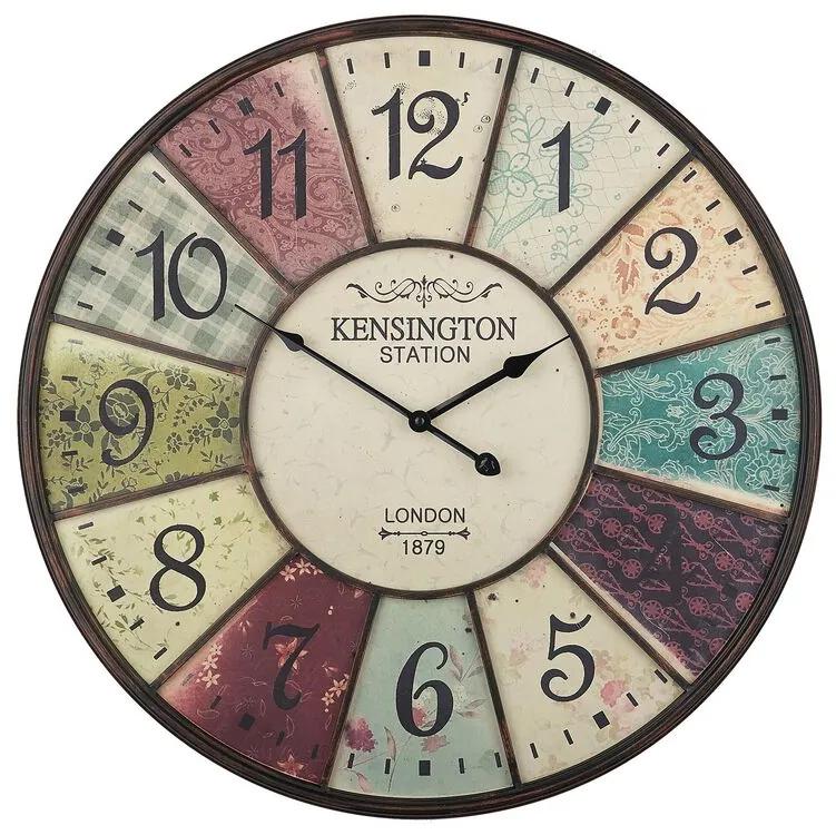 Nástěnné hodiny barevné BOSWIL Beliani
