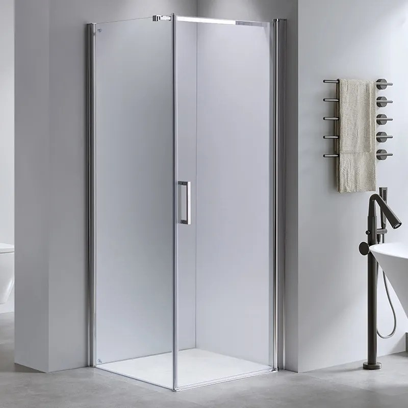 BPS-koupelny Čtvercový sprchový kout HYD-SK1190 80x80 chrom/transparent