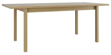 Rozkládací jídelní stůl se 6 židlemi AL03, Barva dřeva: sonoma-L, Potah: Soro 28