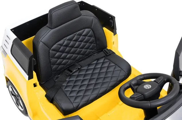 Elektrické autíčko Volkswagen ID BUZZ žluté