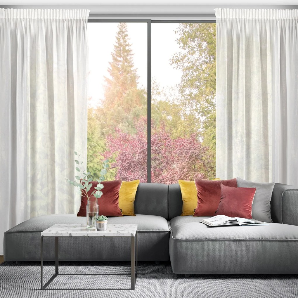 EUROFIRANY ZÁCLONA NA PÁSCE MISSY 140X270 CM VÍCEBAREVNÁ