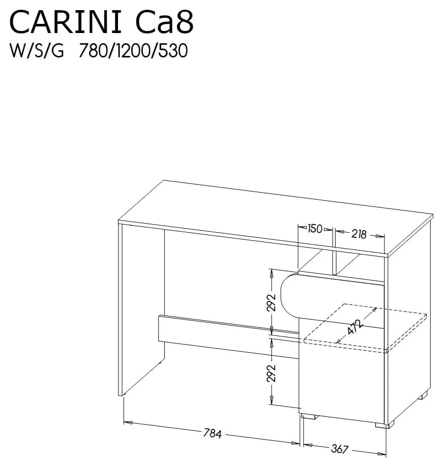 Dolmar Psací stůl Carini CA8