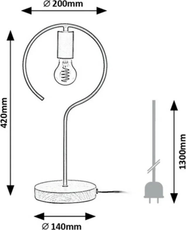 Rabalux 3220 stolní lampa