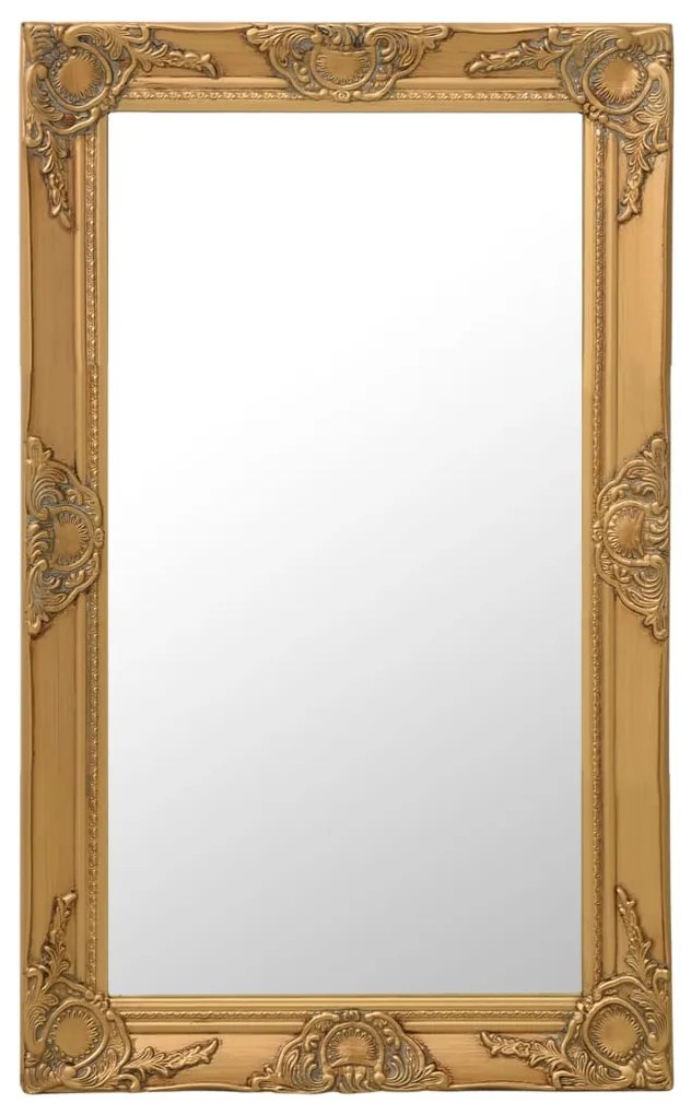 320321 vidaXL Nástěnné zrcadlo barokní styl 50 x 80 cm zlaté
