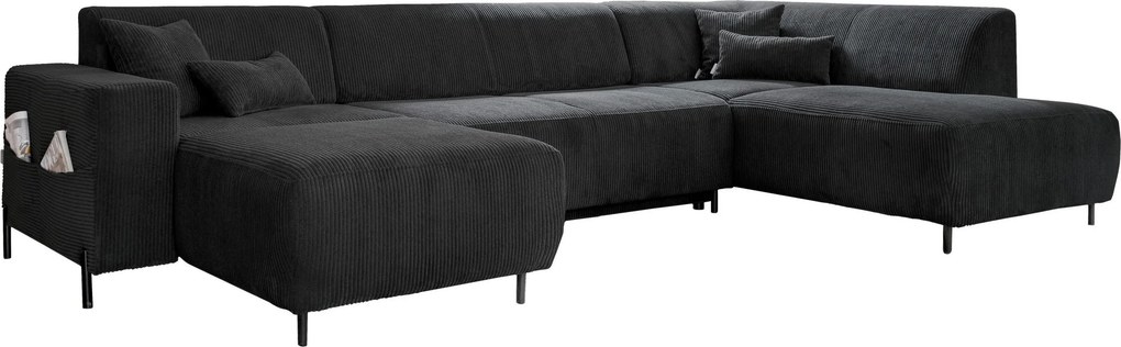XXXLutz SEDACÍ SOUPRAVA, textil, tmavě šedá MID.YOU - Sedací soupravy - 001454003127