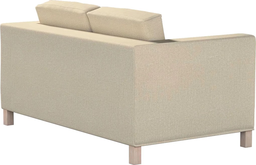 Potah na pohovku IKEA Karlanda 2-místná, krátký barva béžová látka pletený vzor