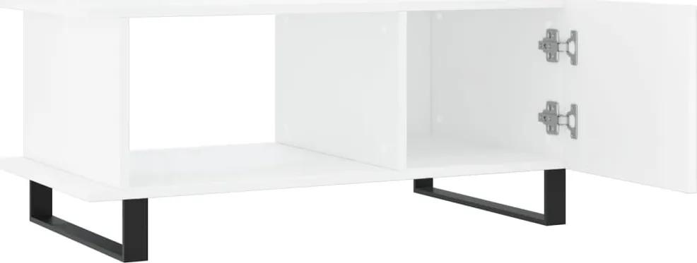 vidaXL Konferenční stolek 90 x 50 x 40 cm kompozitní dřevo [829510] Barva: kouřový dub