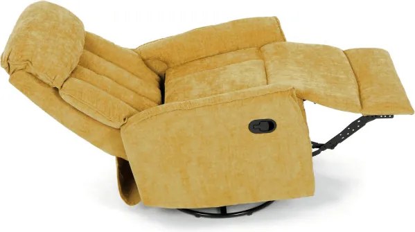 Polohovací křeslo žluté TV-H9327 YEL2